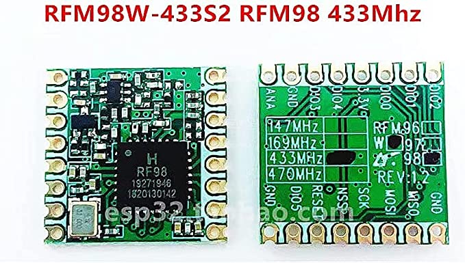 HopeRF RFM95W RFM96W RFM98W 433 MHz 868 MHz 915 MHz, LoRa Ultra Long R ...